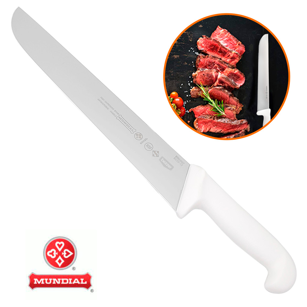 Faca Mundial 12 Polegadas 5520-12 Para Açougue Frigorífico Churrasco ...