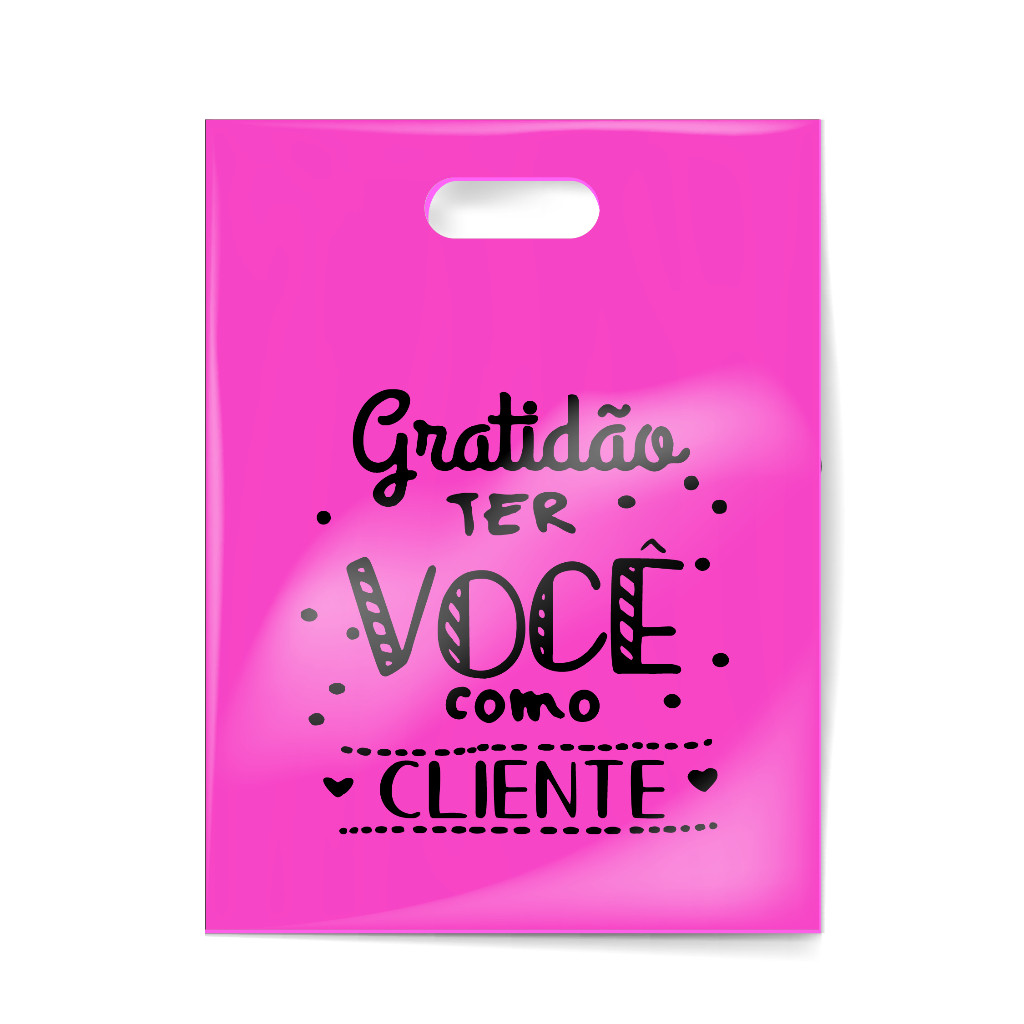 50 sacolas 20x30 e 30x40 boca vasada com frases lindas Boca de Palhaço ...