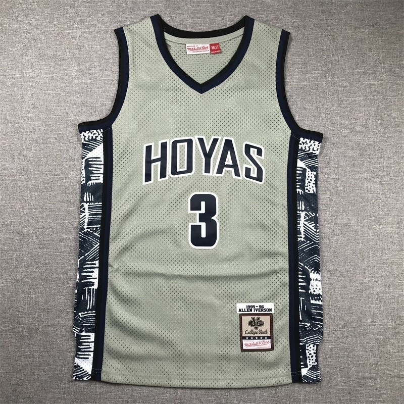 Camisa Ncaa Iverson George City University No. 3 Uniforme de Basquete ...