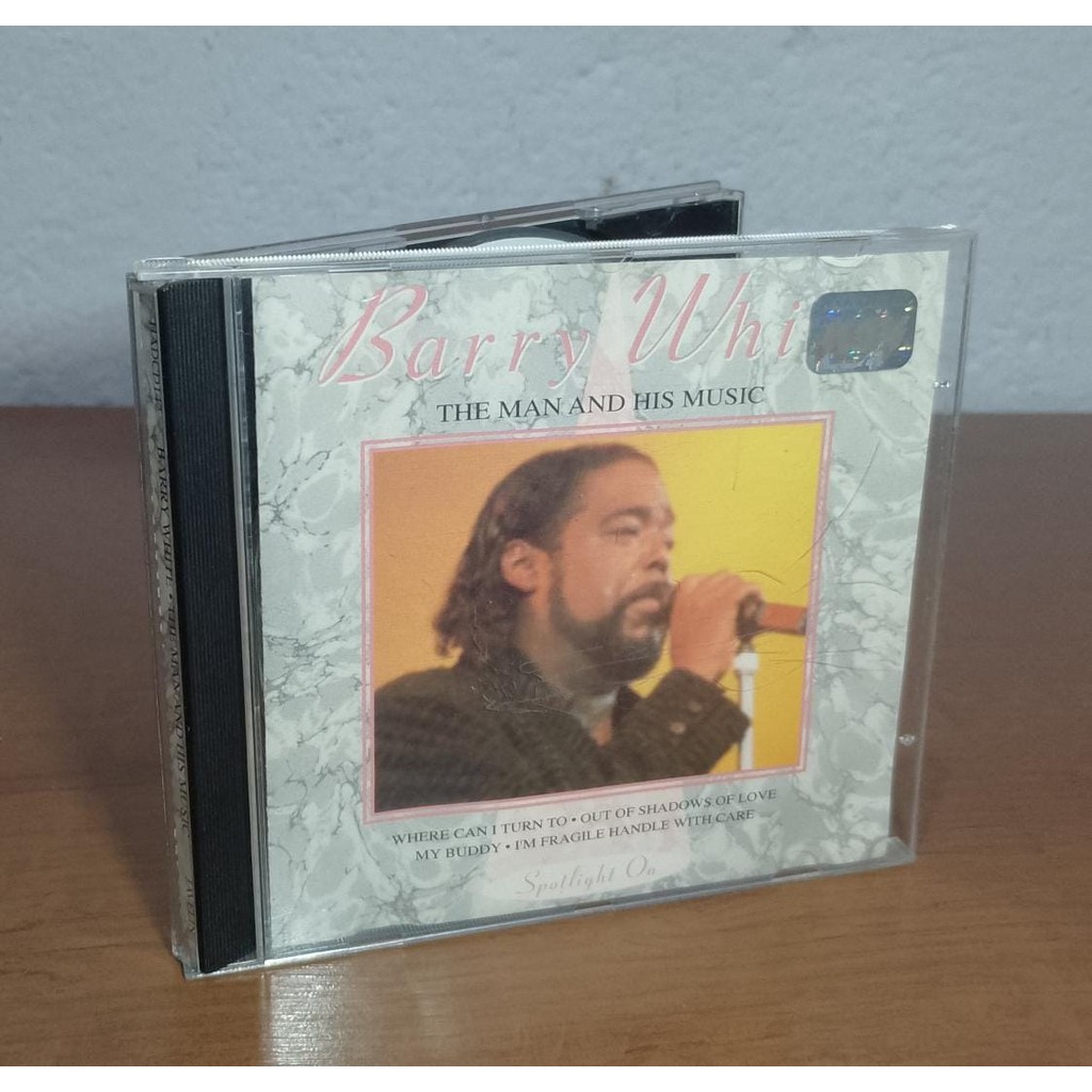 CD Barry White The Man and his Music | Shopee Brasil