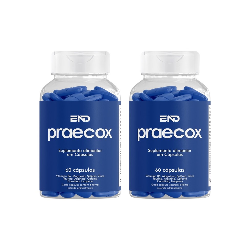 2x Praecox Original 120 Capsulas | Shopee Brasil