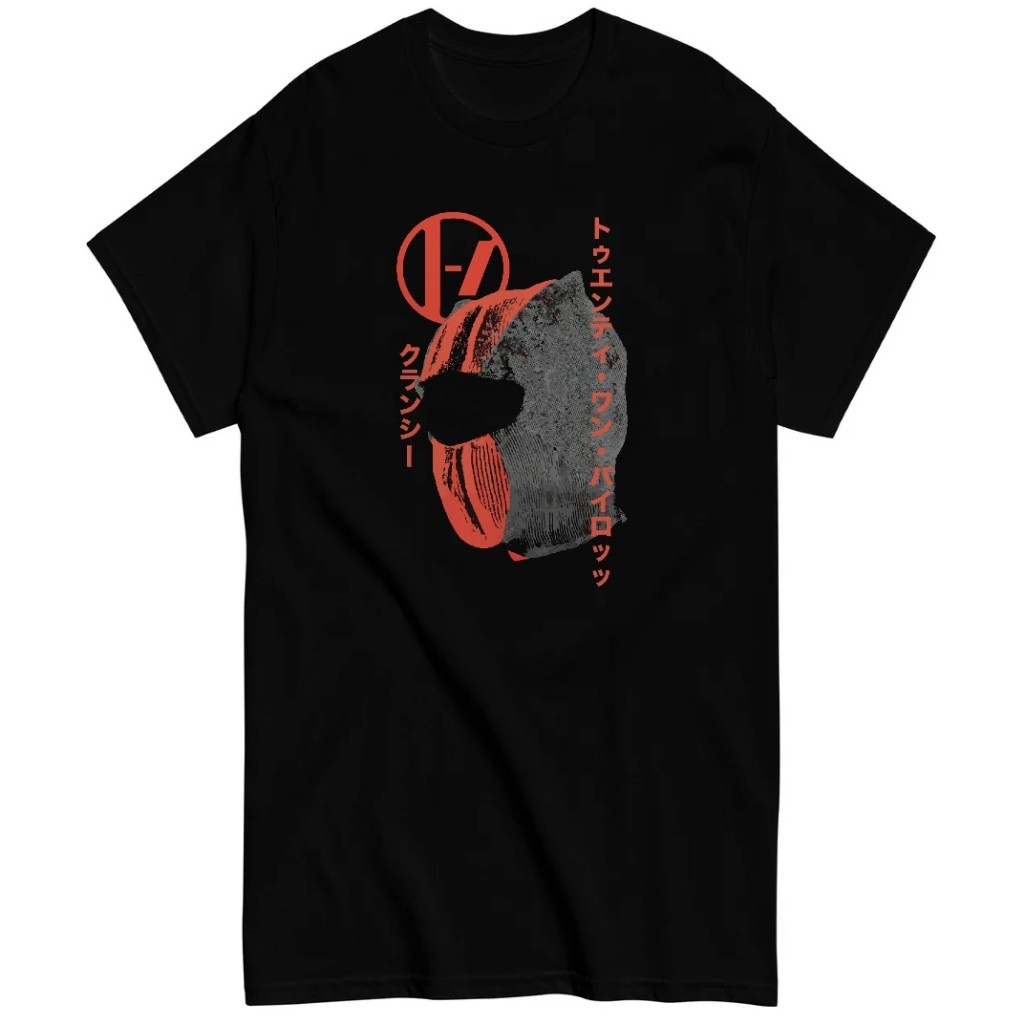 CAMISETA TWENTY ONE PILOTS CLANCY MASK - PROMOÇÃO | Shopee Brasil