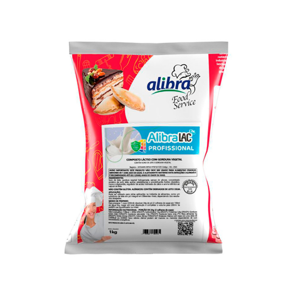 COMPOSTO LACTEO P/BEBER ALIBRA C/ 1 KG | Shopee Brasil