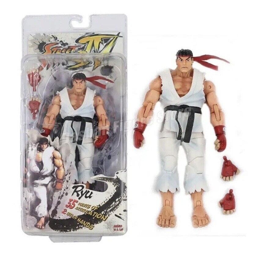 Figura De Ação NECA Ryu Street Fighter IV Série 2-18 Cm , Novo Na Caixa ...