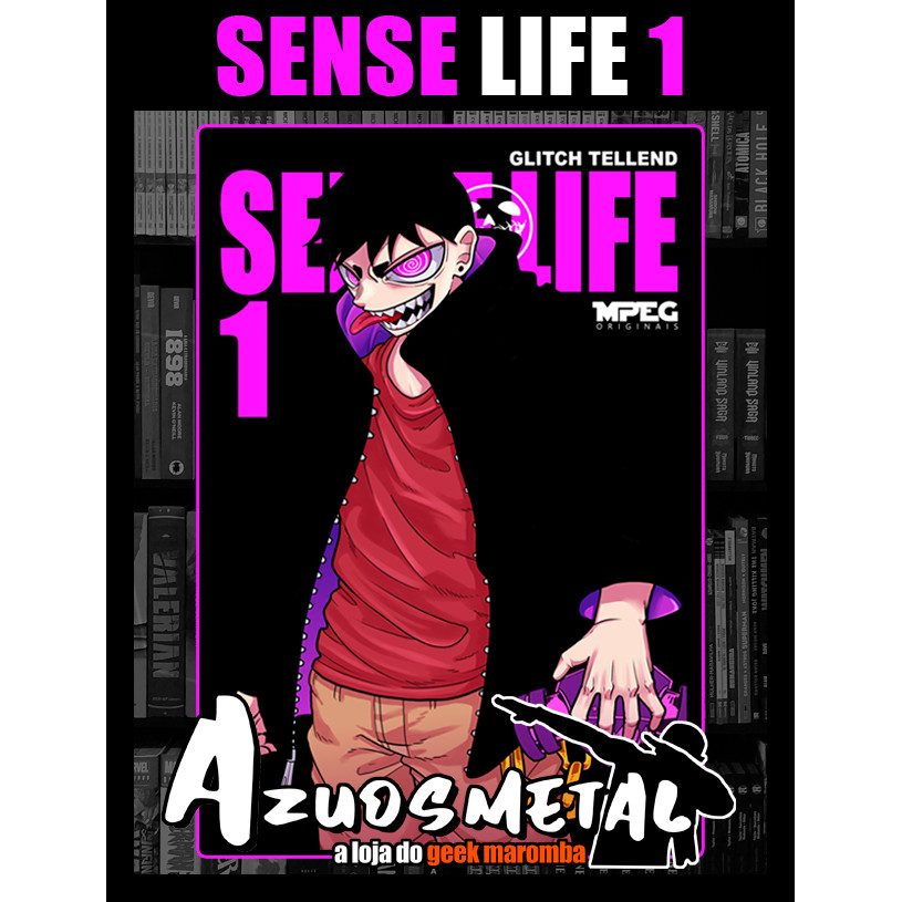 Sense Life - Vol. 1 [Mangá: MPEG] | Shopee Brasil