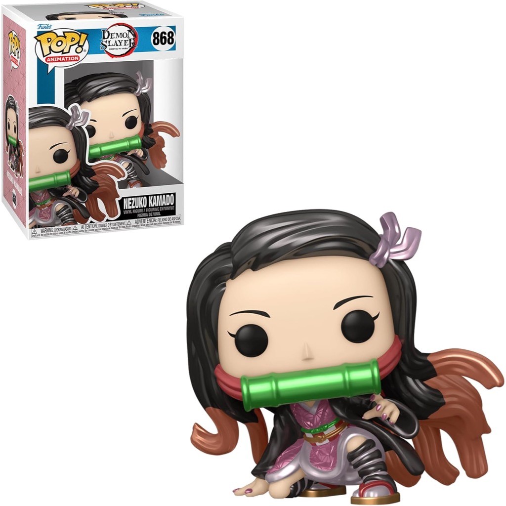 Funko Pop! Animation Demon Slayer Nezuko Kamado 868 Metallic | Shopee ...