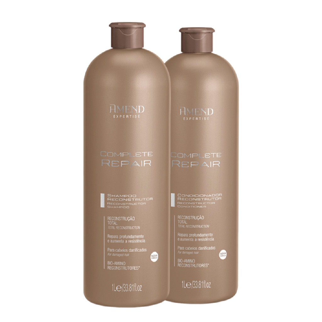 Kit Amend Complete Repair - 2p Shampoo 1l E Condicionador 1l | Shopee ...