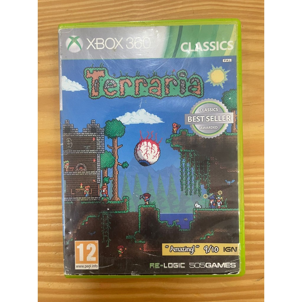 Terraria Xbox 360 Mídia Física Semi Novo | Shopee Brasil