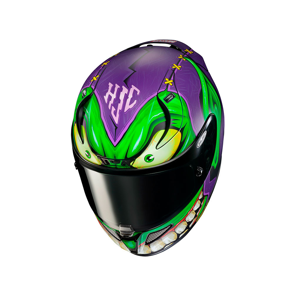 Capacete Hjc Rpha 11 Green Goblin Duende Verde Tricomposto | Shopee Brasil