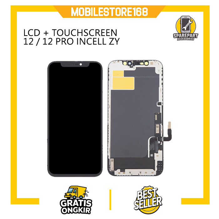 Lcd + TOUCHSCREEN 12/12 PRO PLUS IC ORIGINAL INCELL (ZY) Pode ...