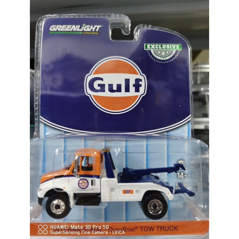 Luz verde 1/64 IWC Trailer Obstáculos Limpeza Caminhão 4400-Gulf Oil ...