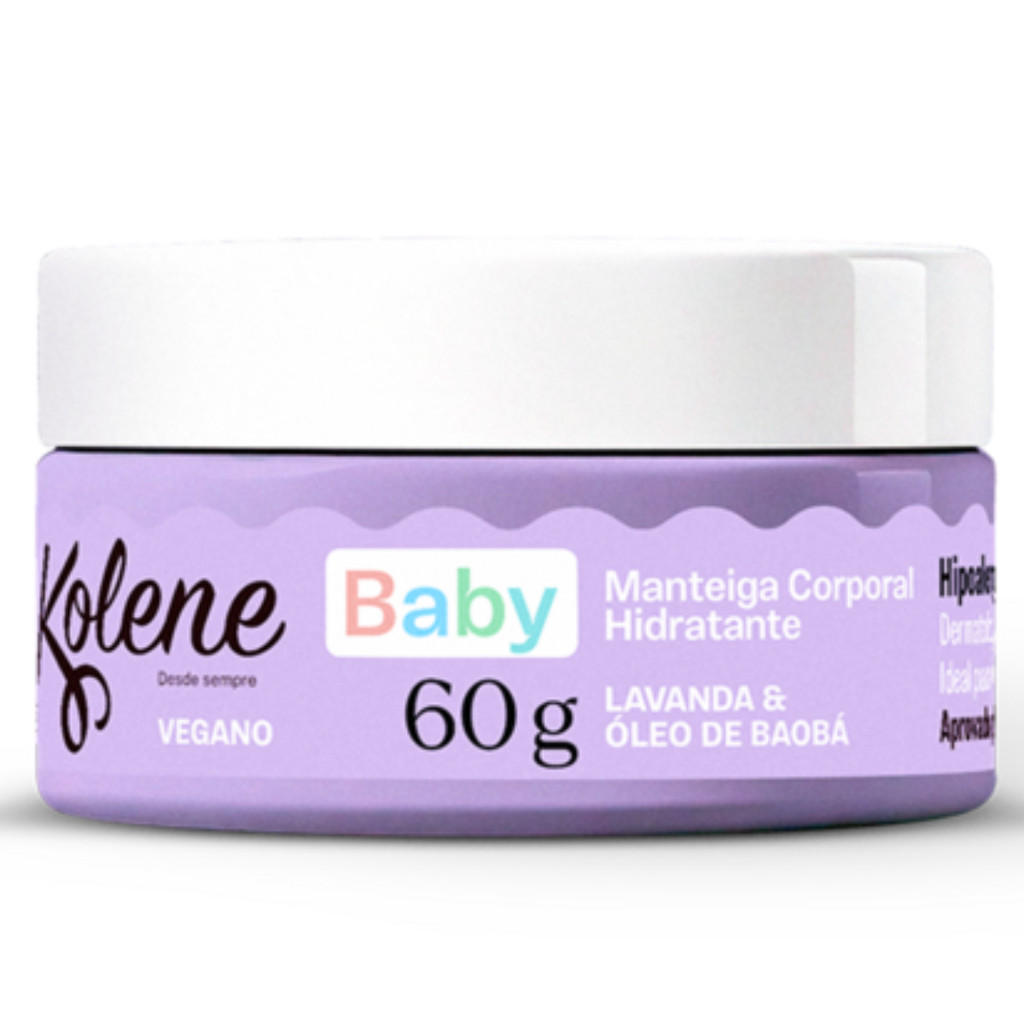 Manteiga Corporal Kolene Baby 60g | Shopee Brasil