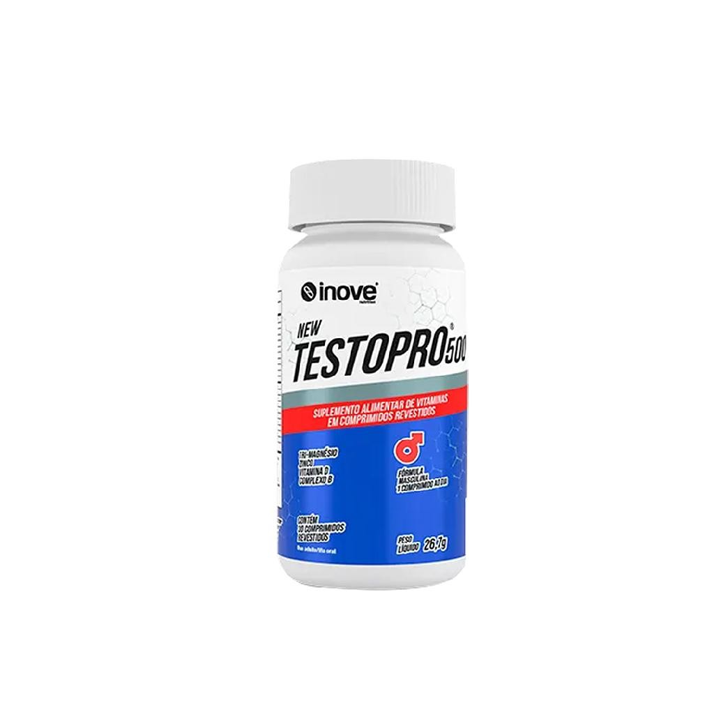 TESTOPRO 500 30 COMPRIMIDOS INOVE NUTRITION | Shopee Brasil