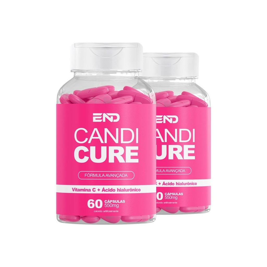 Kit 2 Candicure Original 120 Cápsulas Loja Oficial | Shopee Brasil