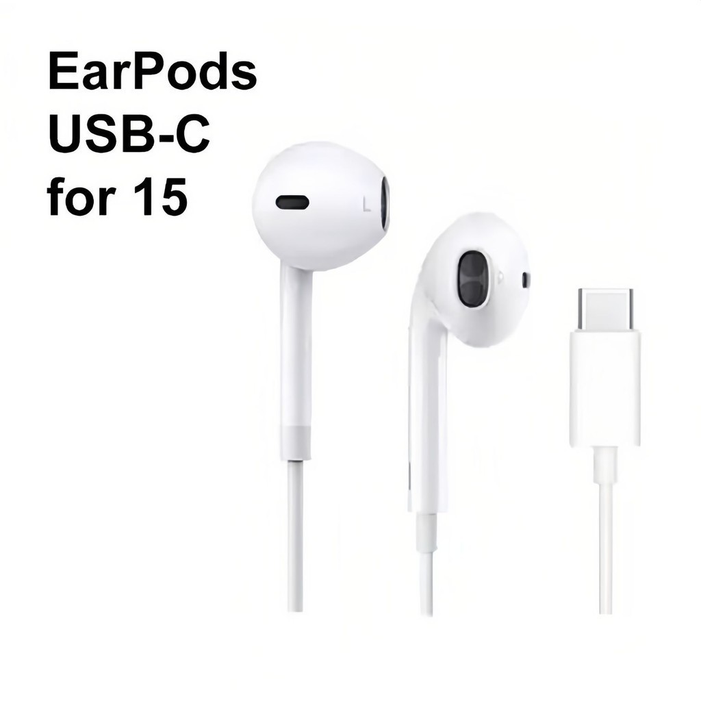 Fone de Ouvido Com Fio Tipo C Compativel iPhone 15 (USB-C) | Shopee Brasil