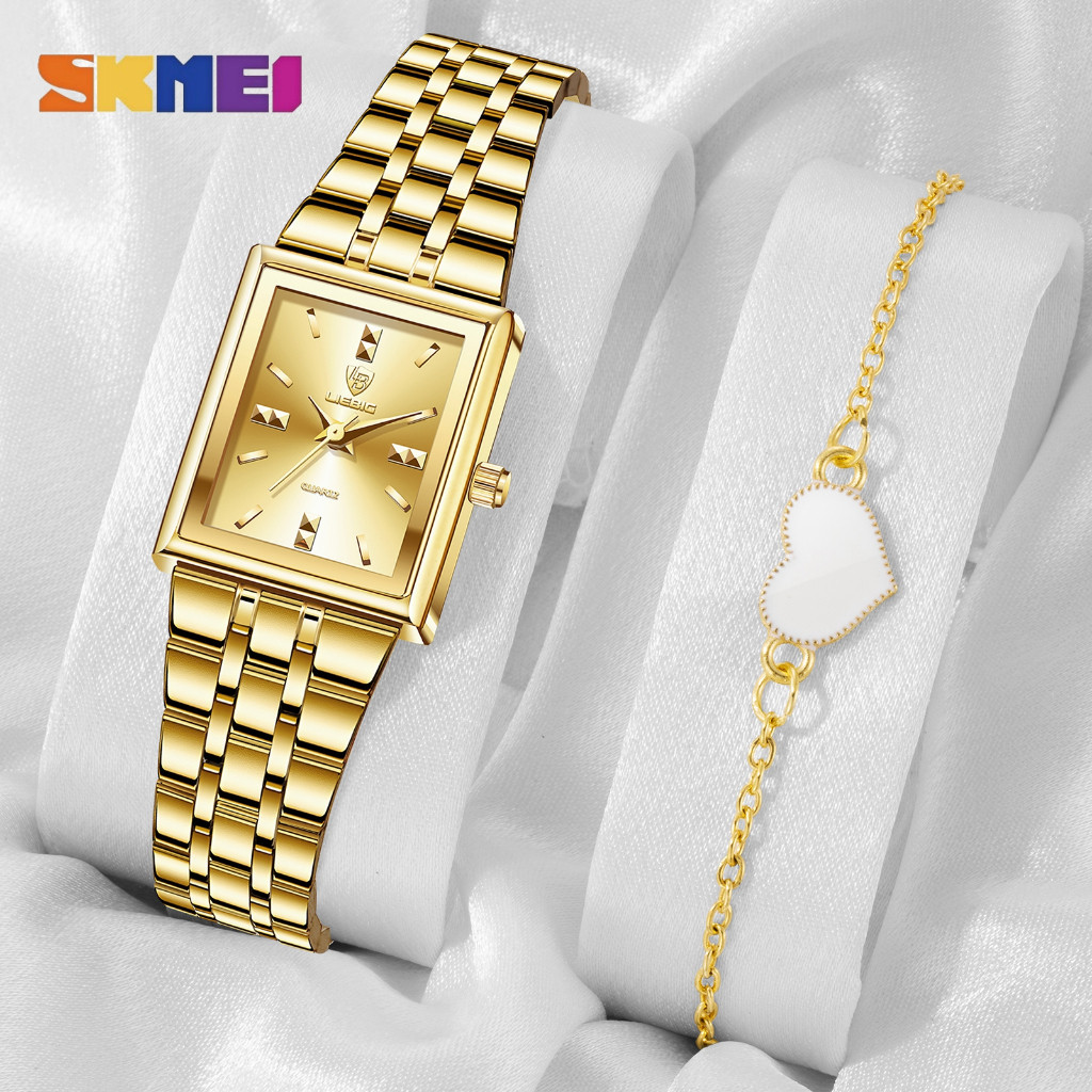 LIEBIG Jam Tangan Perempuan Relógio De Quartzo De Aço Inoxidável À ...