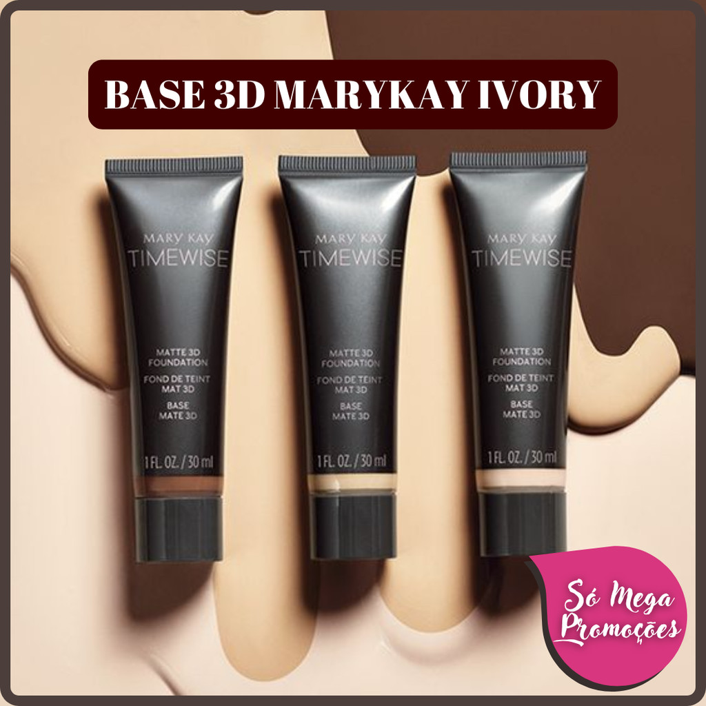 Base TimeWise Ivory 3D Mary Kay | Shopee Brasil