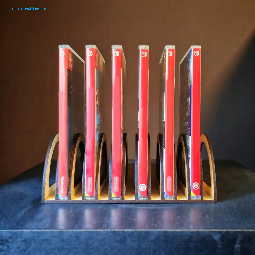 Solução De Armazenamento De Jogos Rack De Videogame Nintendo Switch ...