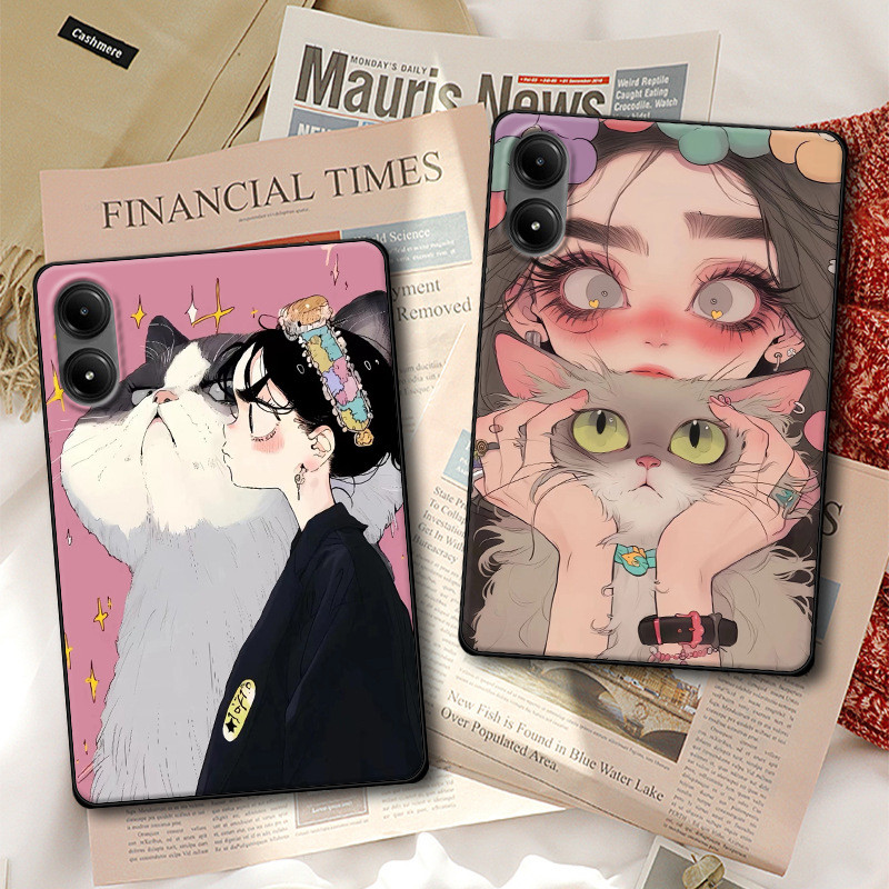 Para Redmi Pad Pro 5G Poco 12.1 SE 11 Polegadas Capa Fofa De Desenho ...