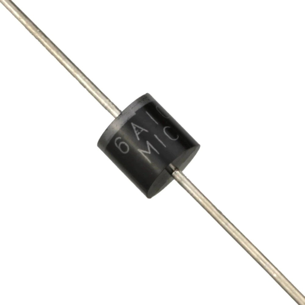 Diodo Retificador 6a10 Mic 6a 1000v R-6 Original Kit com 100 | Shopee ...