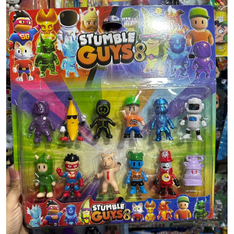 Bonecos Stumble guys com 12 personagens | Shopee Brasil