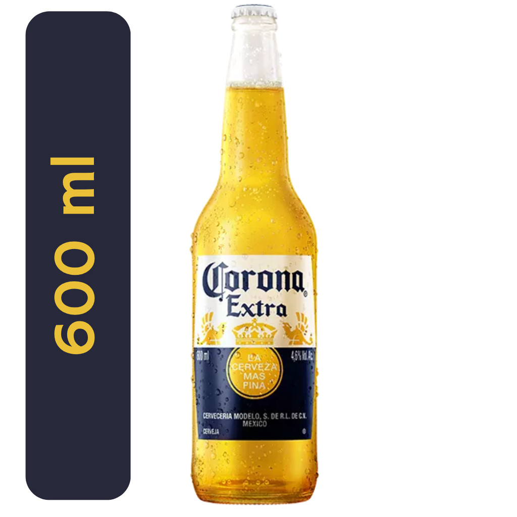 Kit 6 Cerveja Corona Extra 600 ml – American-Style Lager | Shopee Brasil