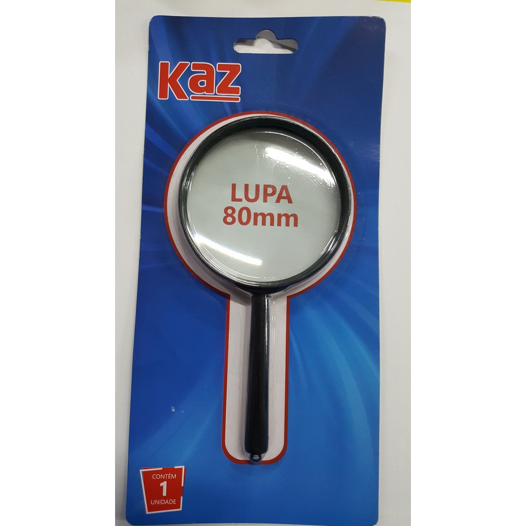 Lupa Escolar 80mm - Kaz | Shopee Brasil