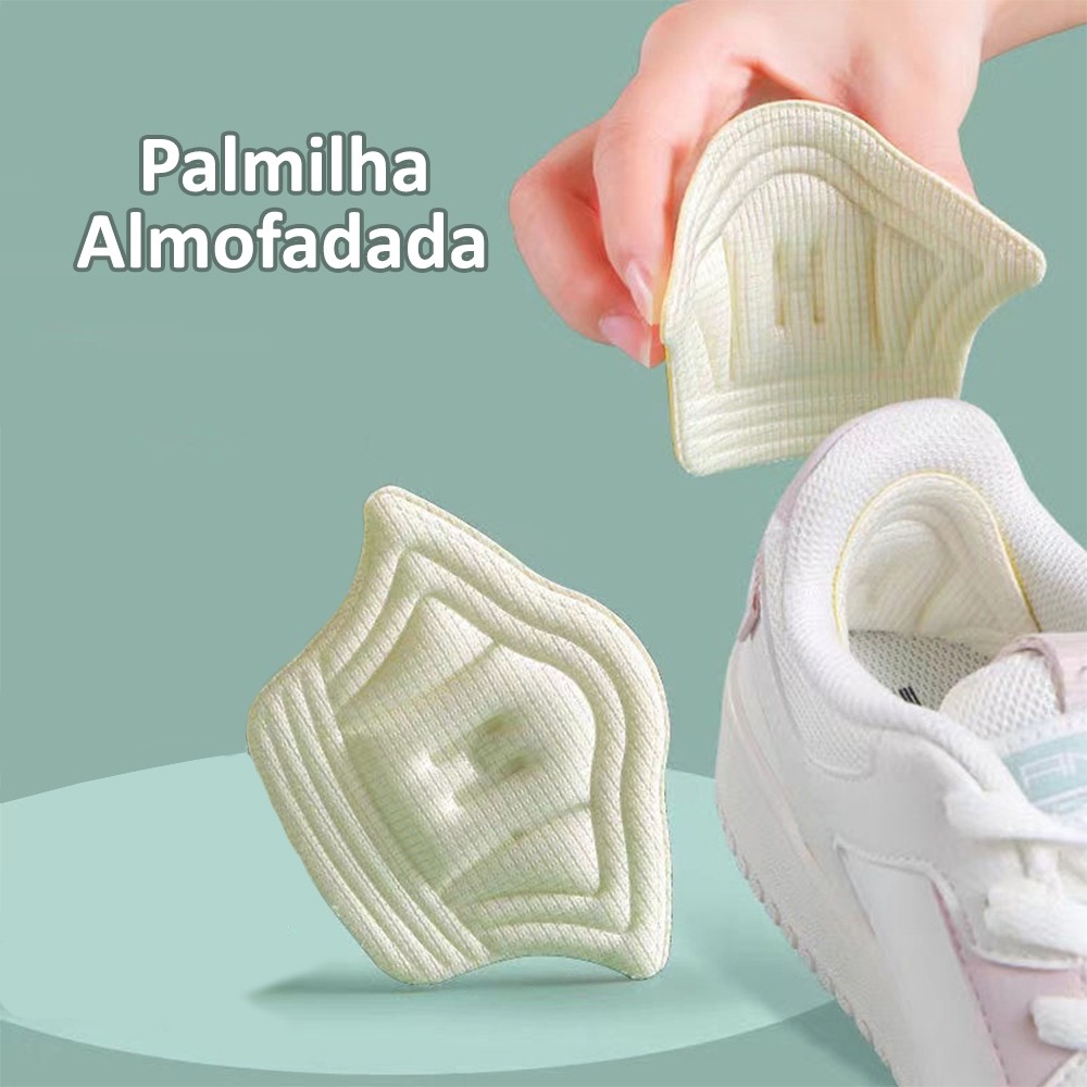 Palmilha Protetor Calcanhar 2 Peças Sapato Tênis Salto | Shopee Brasil