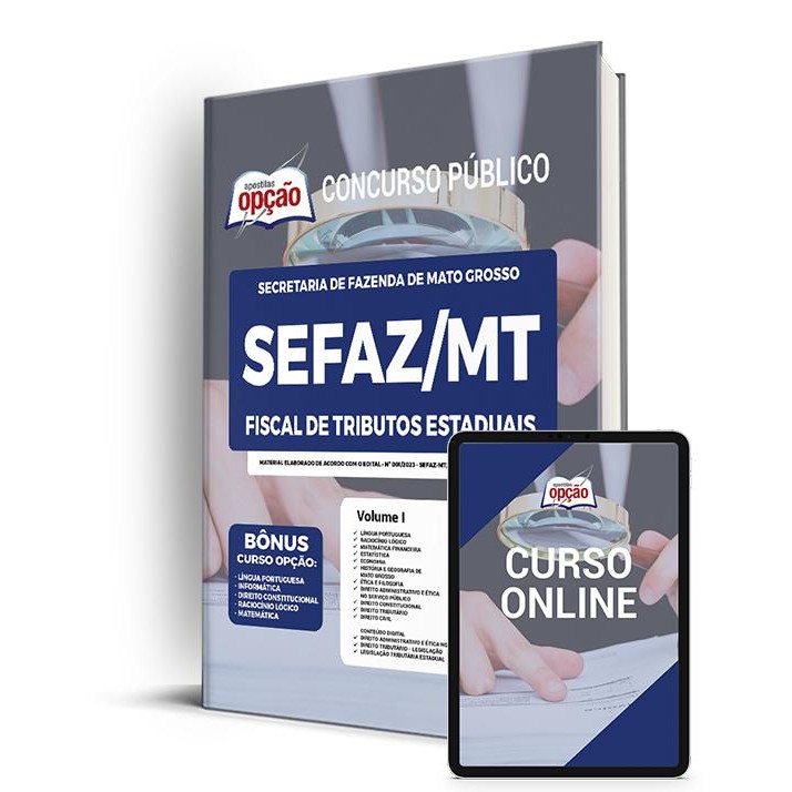 Apostila SEFAZ-MT - Fiscal de Tributos Estaduais | Shopee Brasil