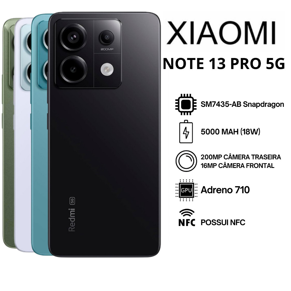 Xiaomi Redmi Note 13 Pro Versão Global | Smartphone , ROM Global ...