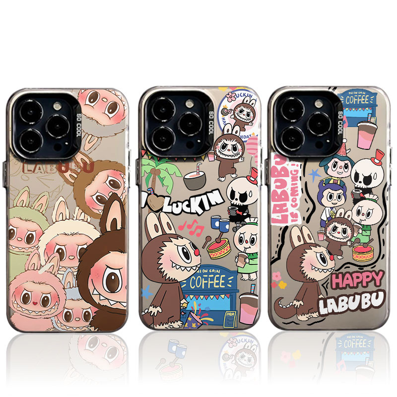 Capa Resistente A Choques Capinha labubu Para Xiaomi POCO X3 X5 X6 x5pro Redmi Note 9 8 13 13c ...