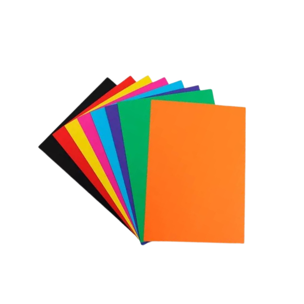 Papel Criativo Color Set A4 120g Com 8 Cores 24 Folhas Folha Colorida ...