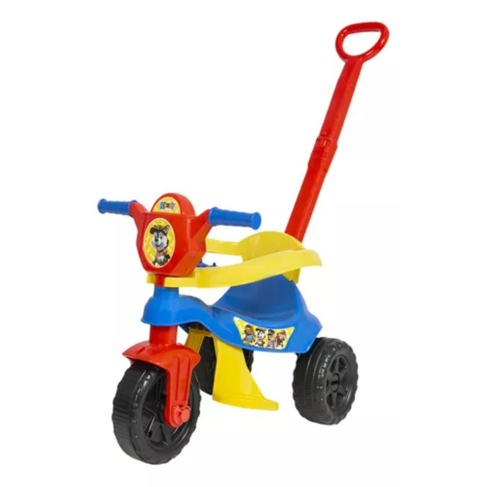 Motoca Triciclo Velotrol Velocipide Kendy infantil C/ Empurrador - Com ...