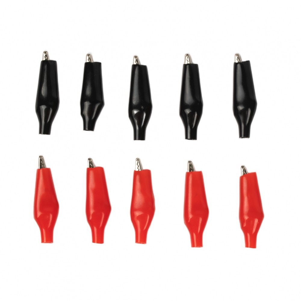 Alligator Clip Insulated Parts Replacement Alligator Clamps Connectors ...