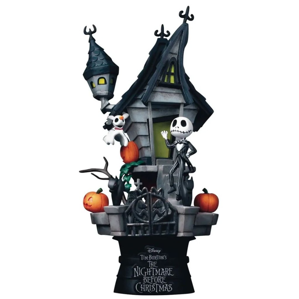 Jack e Zero The Nightmare Before Christmas Beast Kingdom | Shopee Brasil
