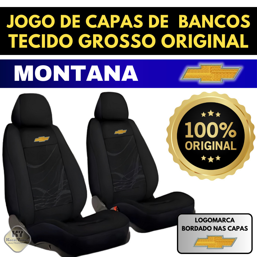 Capas Das Frentes de Bancos Automotivos Montana Capine Simples, Cabine ...