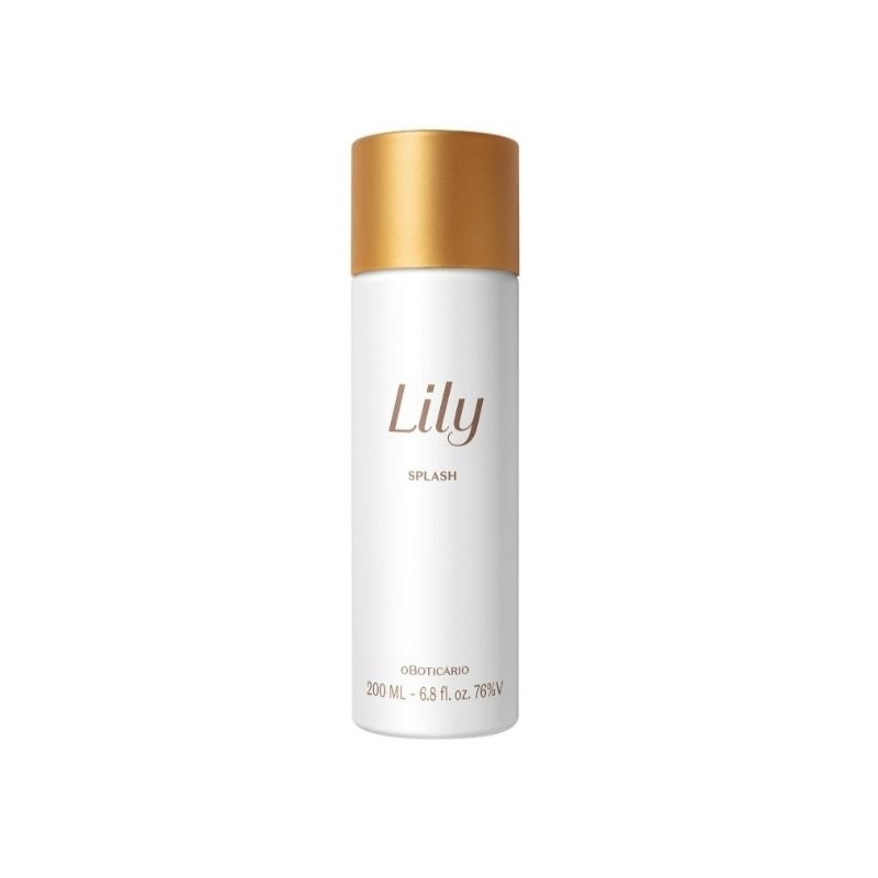 Body Splash Desdorante Colonia Lily Splash de O Boticário | Shopee Brasil