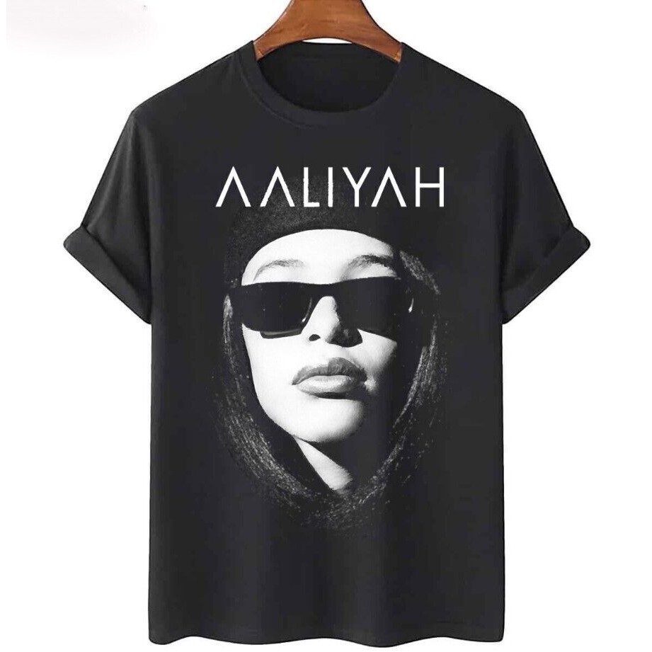 Camiseta camisa Vintage Aaliyah Singer Full unissex | Shopee Brasil