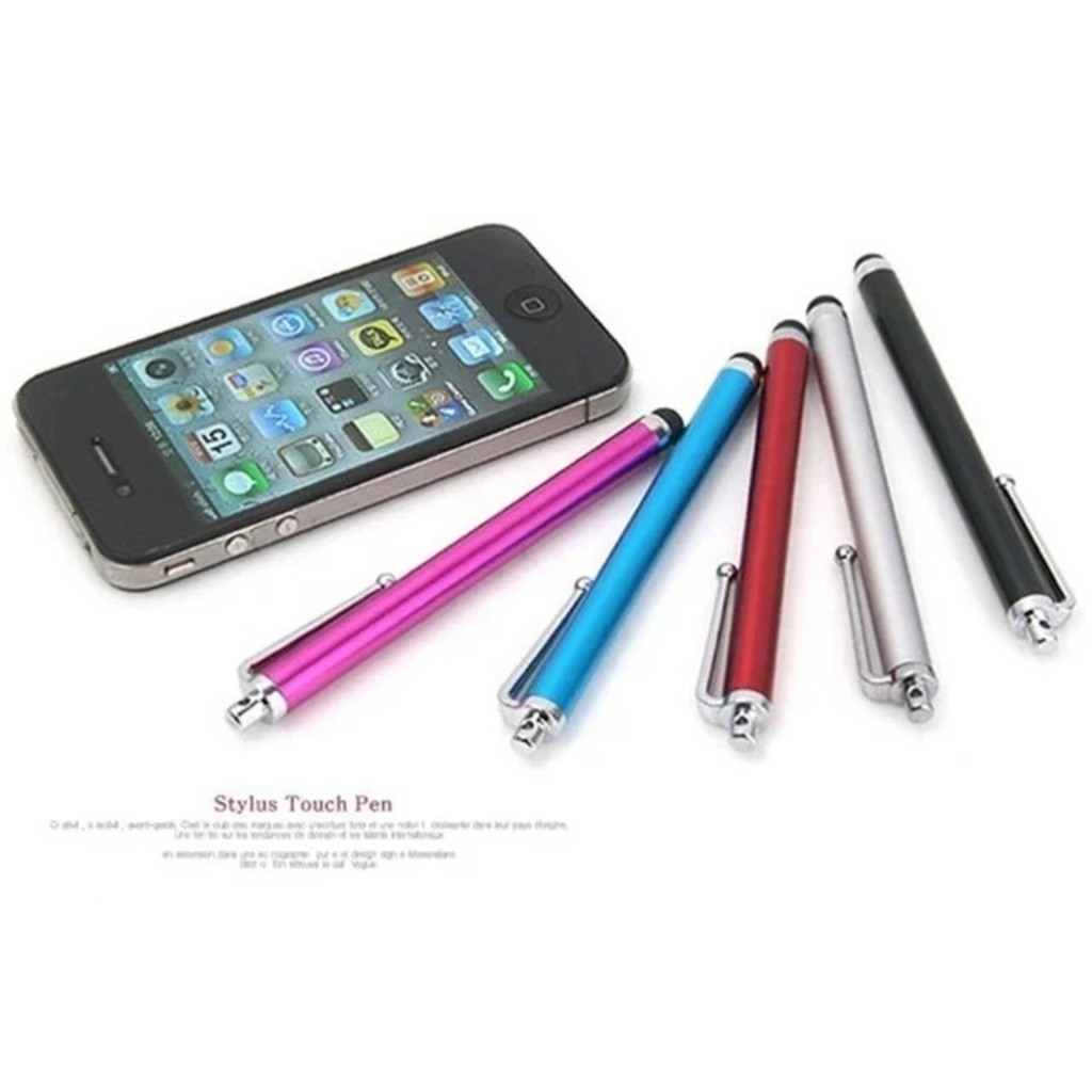 Kit 10 Caneta Touch Screen Universal Capacitiva Para Celular SmartPhone ...