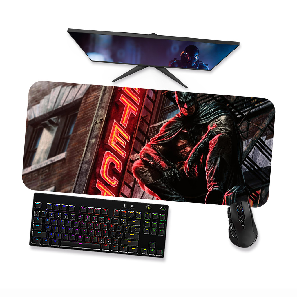 Mouse pad BATMAN 3 - Mousepad Gamer 90x40 80x40 60x40 70x30 | Shopee Brasil