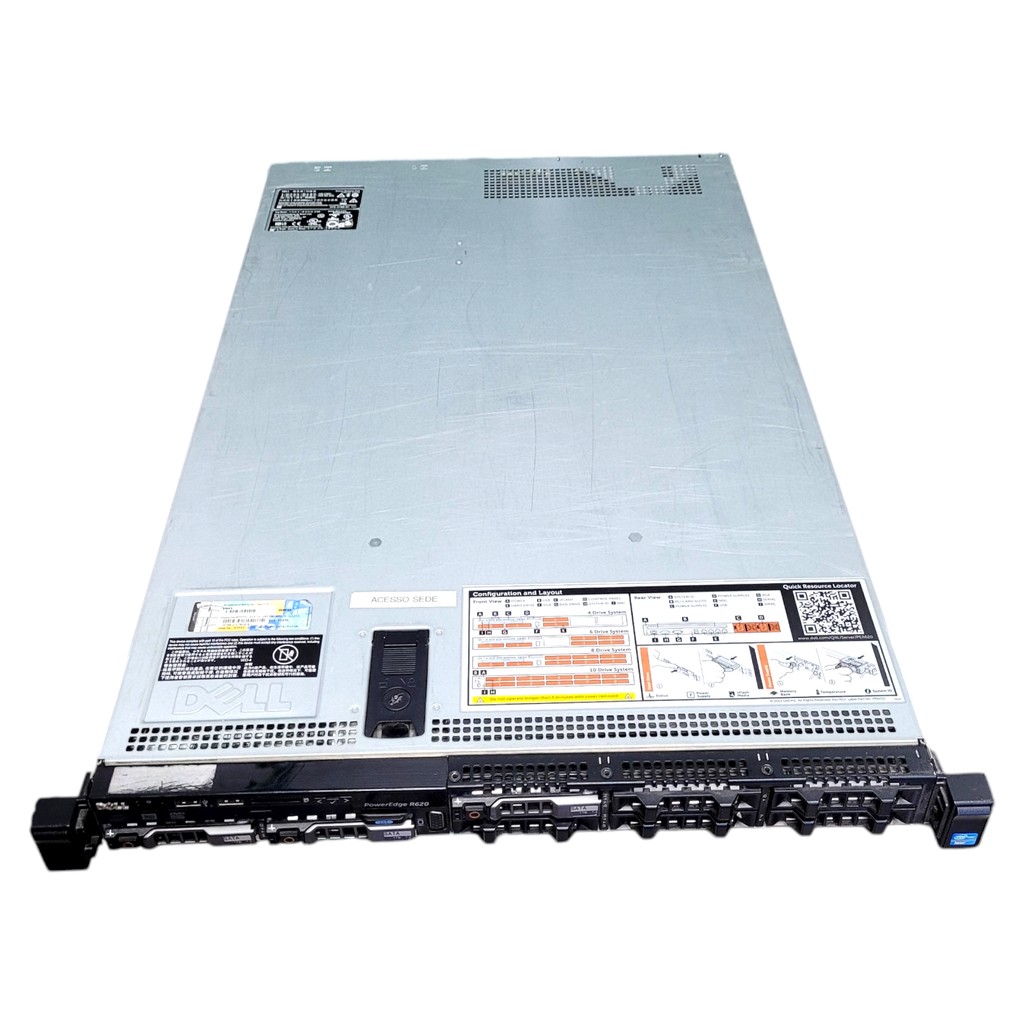 Servidor Dell Poweredge R620 Rack 1u 2x Xeon E5 32gb Ram 3tb | Shopee ...