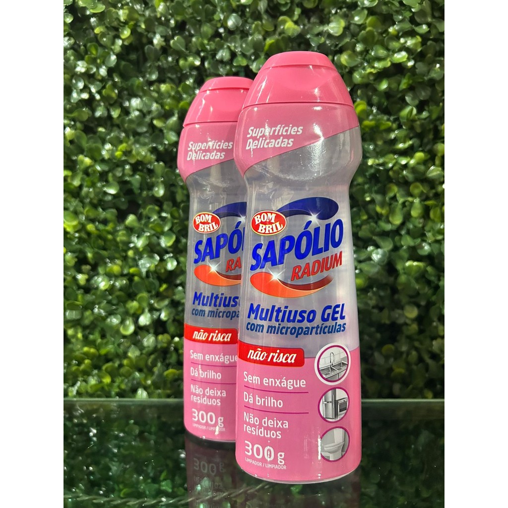 KIT COM 2 Sapólio Radium Multiuso em GEL com micropartículas para ...