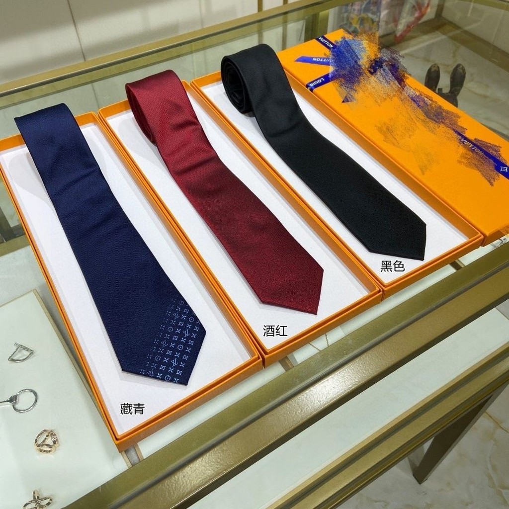 Europeu americano grande marca Real gravata de seda masculina Formal ...