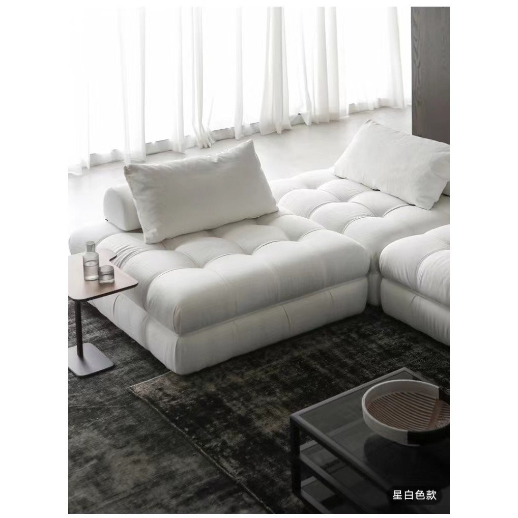 Sofá Modular de Estilo Italiano para Pequenos Apartamentos, Combinado ...