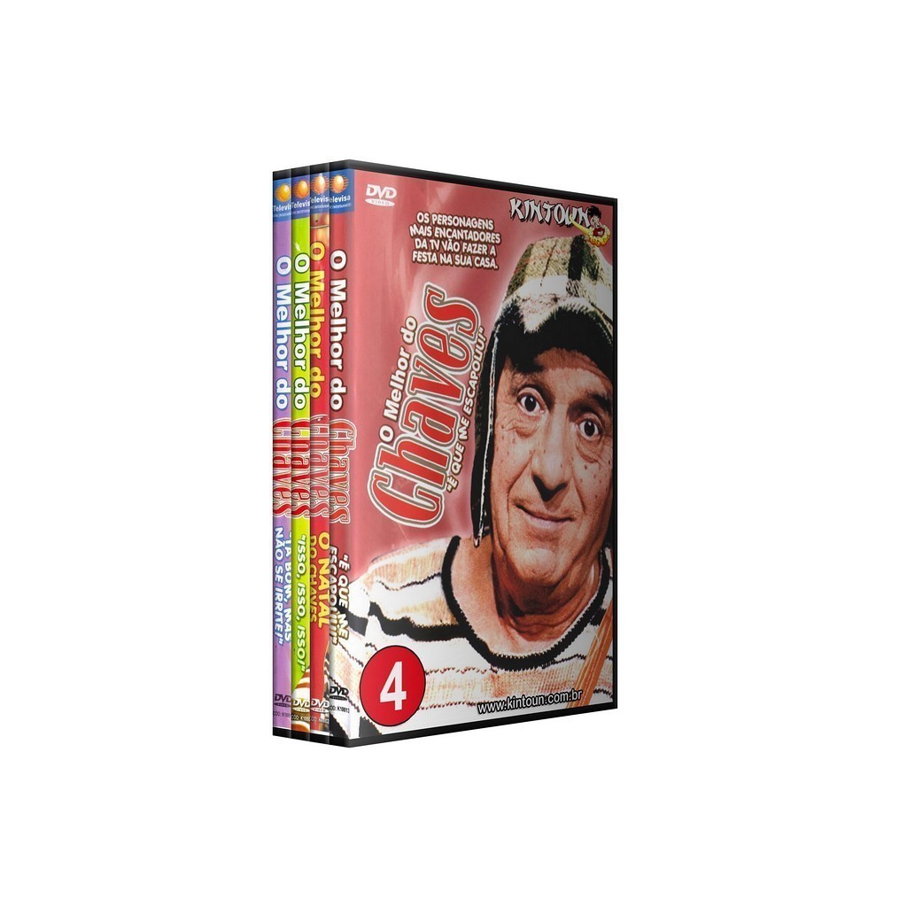 Dvds Chaves coleção com todos os episódios exibidos no SBT Chapolin e ...