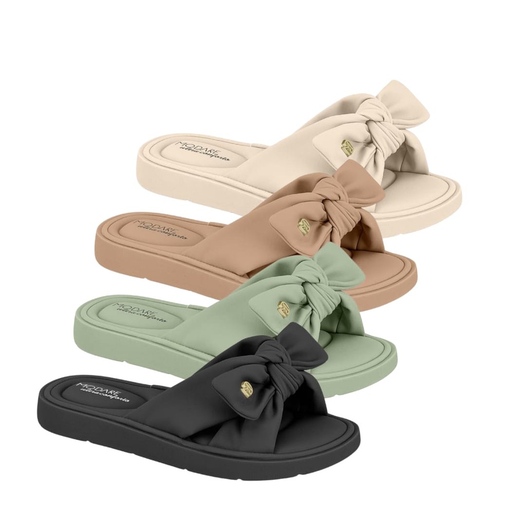 Chinelo Slide Modare ultraconforto Ortopedico Laço 7208101 | Shopee Brasil