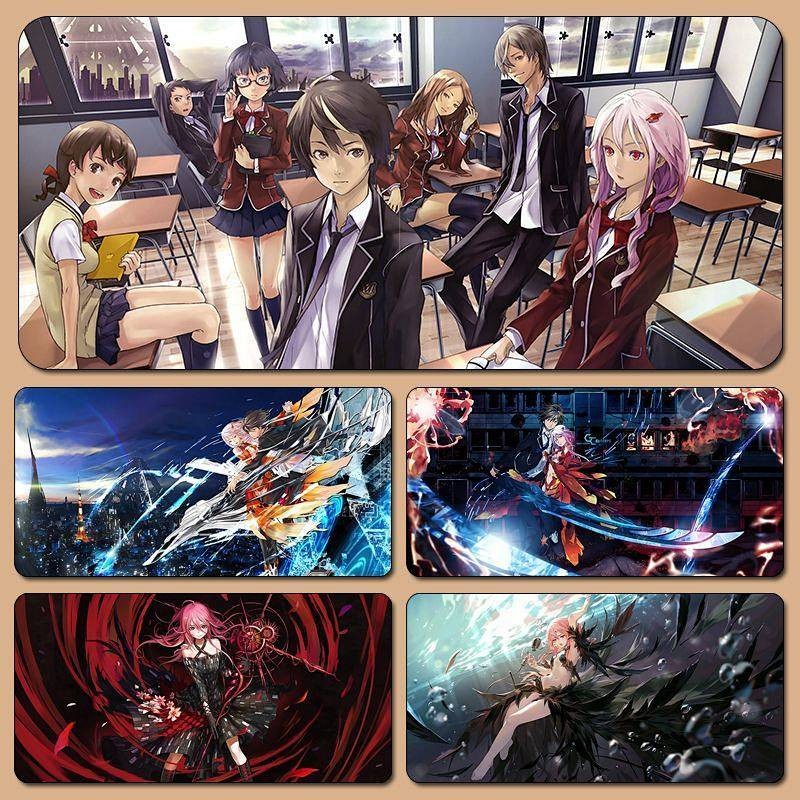 Guilty Crown Mouse Pad Oversized Shu Ouma Inori Teclado Almofada De ...