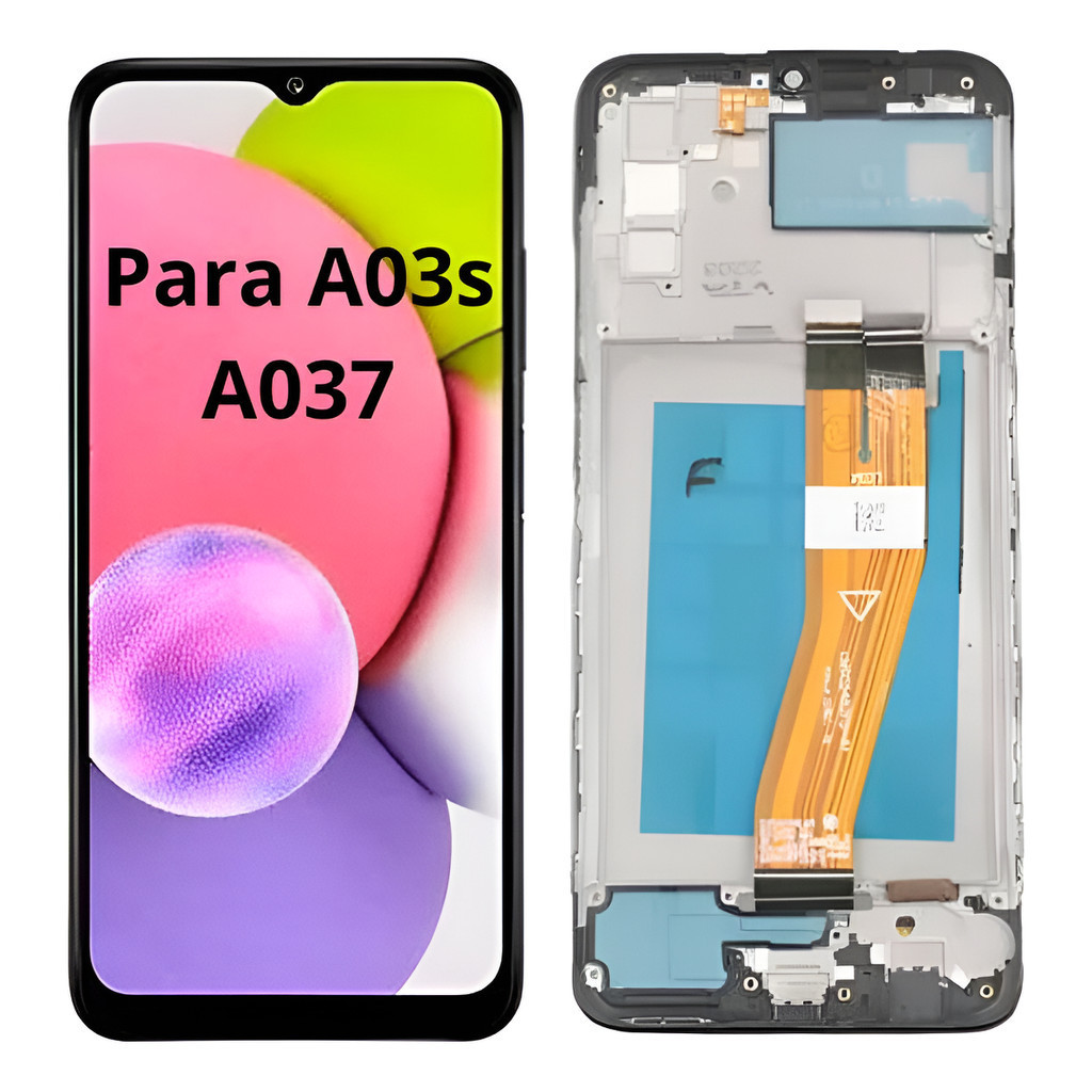 Tela Compativel Frontal Display Compatível A03s A037 C\ Aro | Shopee Brasil