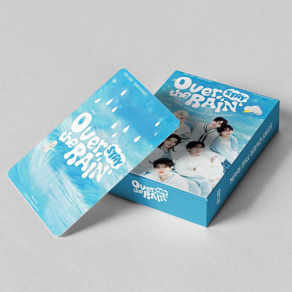 55pcs STRAY KIDS SKZ HOP Lomo Cartões HIP TAPE 5o Fan Club Fique Sobre ...