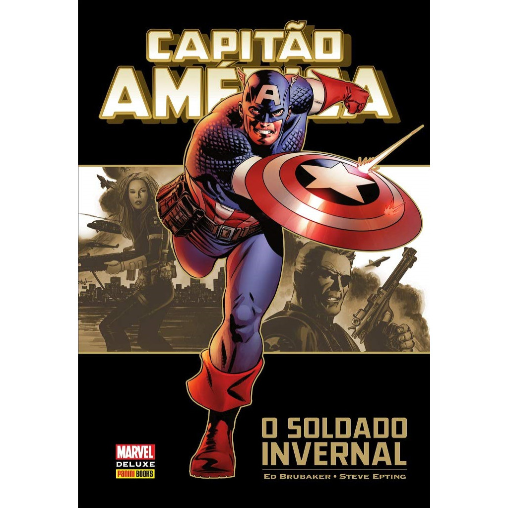 Capitão América - O Soldado Infernal autor Ed Brubaker e Steve Epting ...